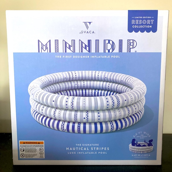 Target | Games | Nib La Vaca Minnidip Inflatable Pool | Poshmark